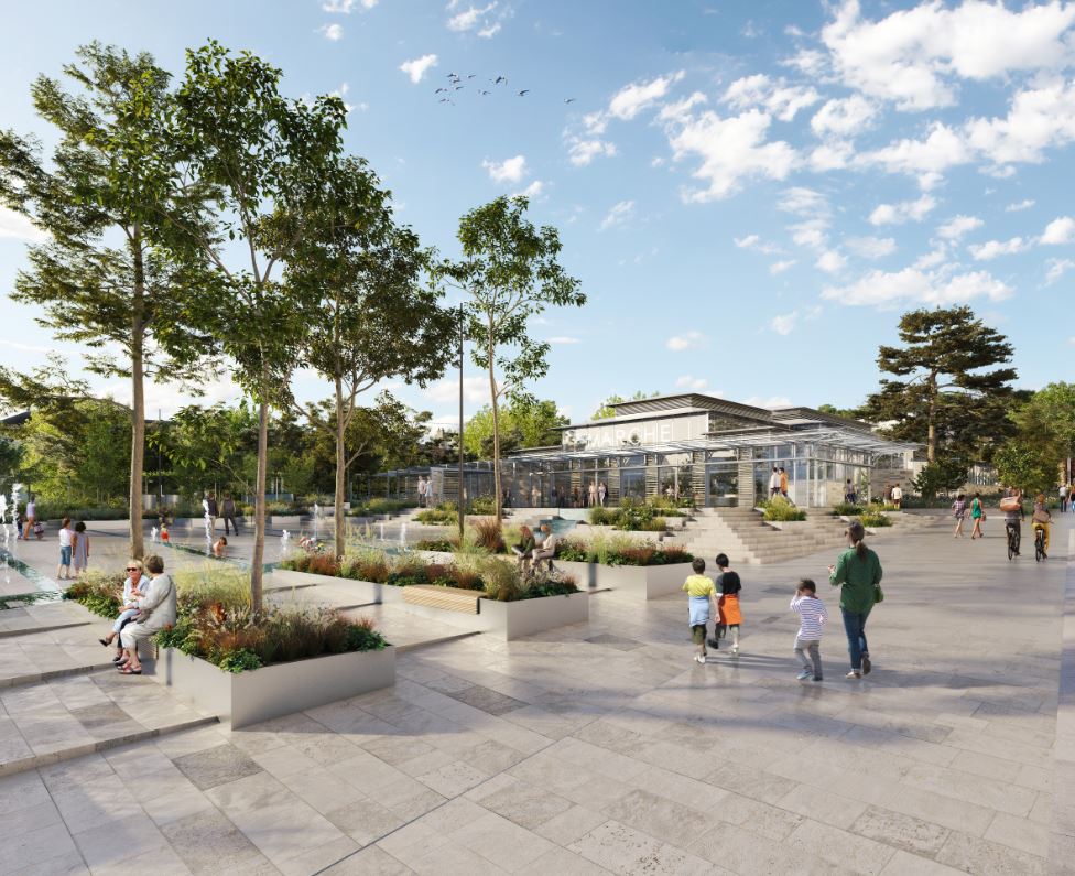 Construction de la Halle de Marché de Taverny - sispeo architectes