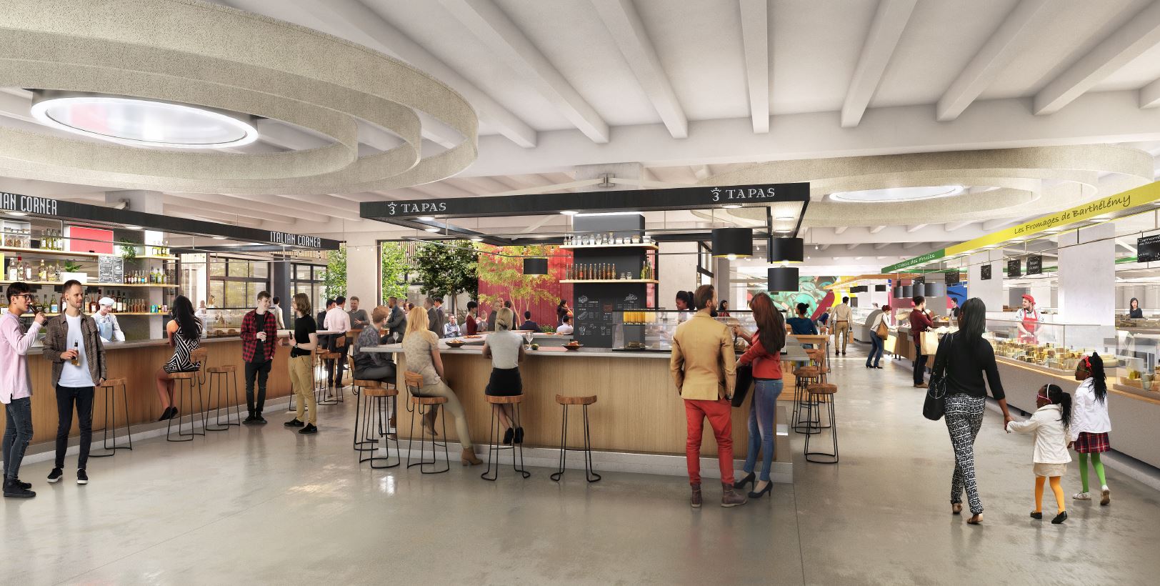 Réhabilitation du Marché couvert - sispeo architectes